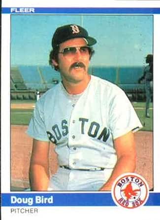 Amazon.com: 1984 Fleer Baseball #391 Doug Bird Boston Red Sox Official ...