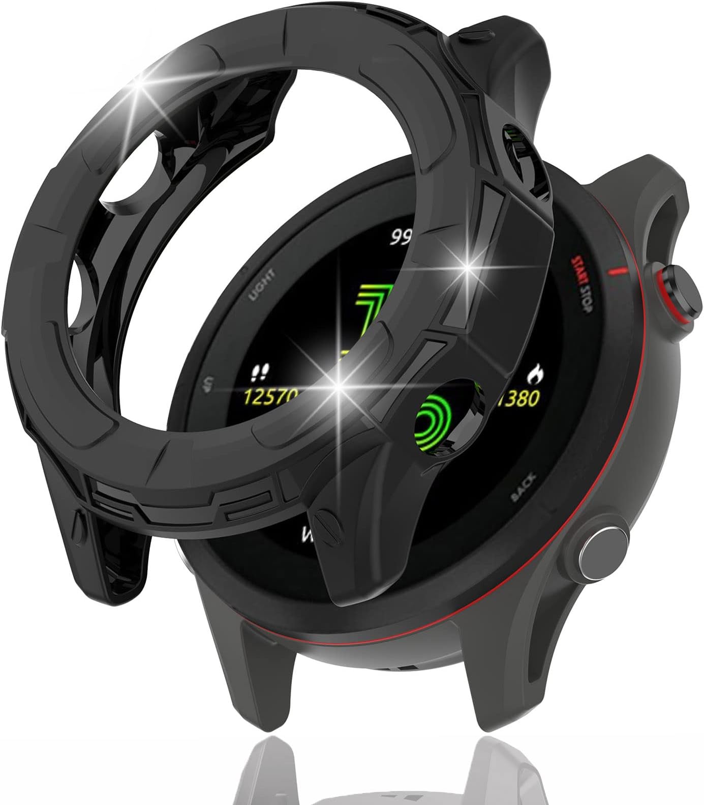 Amazon.com: Chofit Case Cover Compatible with Garmin Forerunner 245 ...