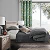 Amazon.com: Topfinel Floral Two Pages Curtains 84 Inches Long Drapes ...