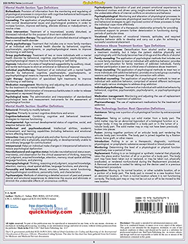 Snapklik.com : Medical Coding ICD-10-PCS: A QuickStudy Laminated Reference Guide