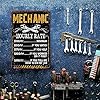 Amazon.com: Funny Mechanic Shop Sign Mechanic Hourly Rate Metal Tin ...