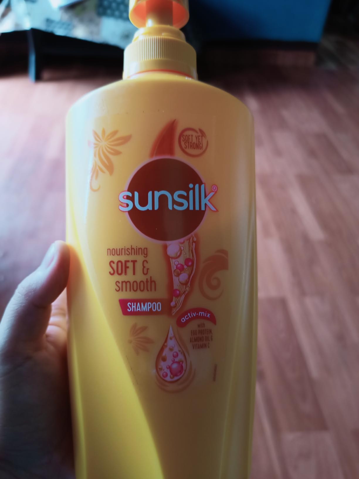 Sunsilk Nourishing Soft & Smooth Shampoo With Egg Protein, Almond Oil ...
