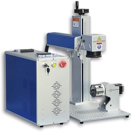 Amazon.com: US Stock 50W JPT Fiber Laser Marking Machine Fiber Laser ...