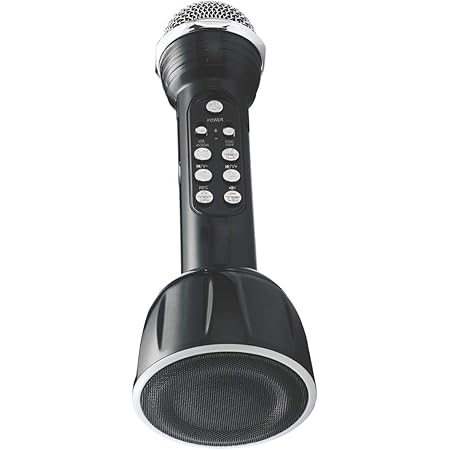 VRJTEC Handheld Wireless Microphone Mic with Audio Recording Bluetooth ...