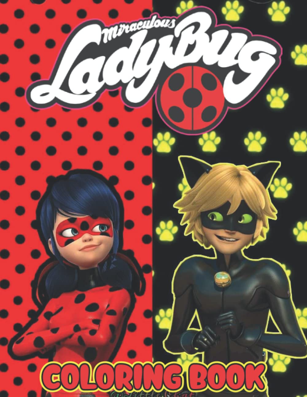 Buy Míraculous Ladybug Coloring Book For Kids: Color with One Sided ...