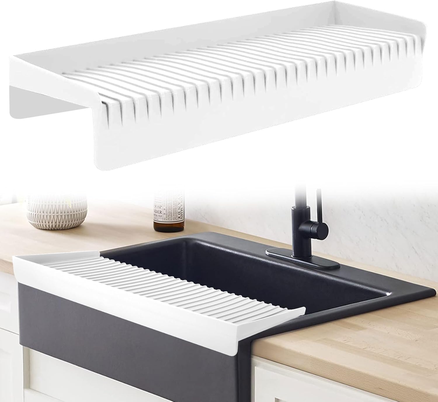 Silicone Kitchen Sink Edge Protector,sink edge guard for Kitchen Sink ...