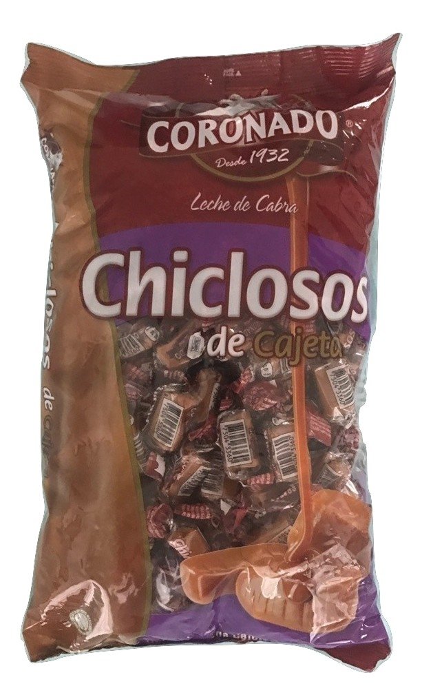 Amazon.com : Chiclosos de Cajeta Goat Milk Caramel Candy Coronado 2.2 ...