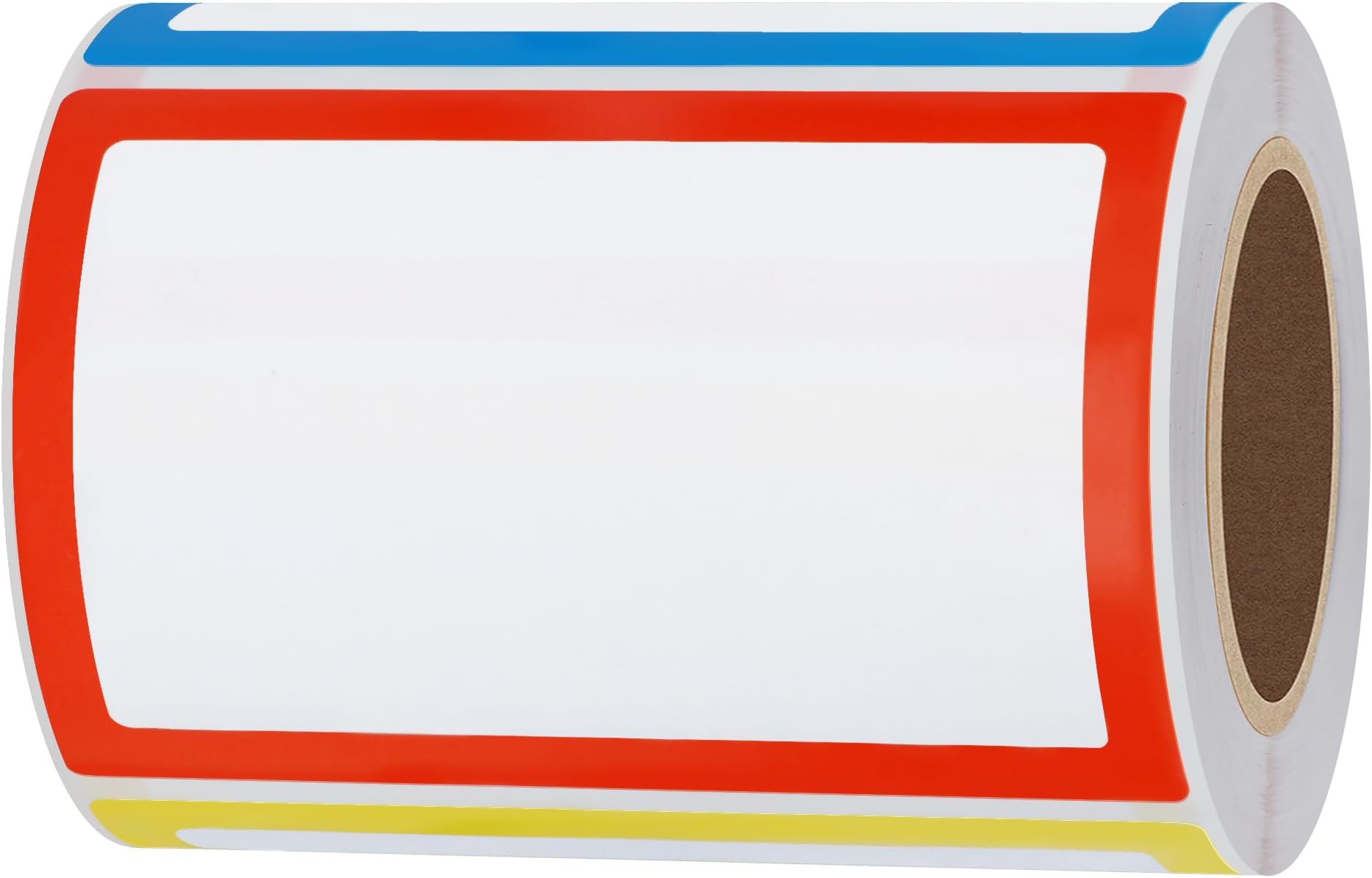 Hybsk Hello My Name is Red Name Tag Identification Stickers 3-1/2” x 2 ...