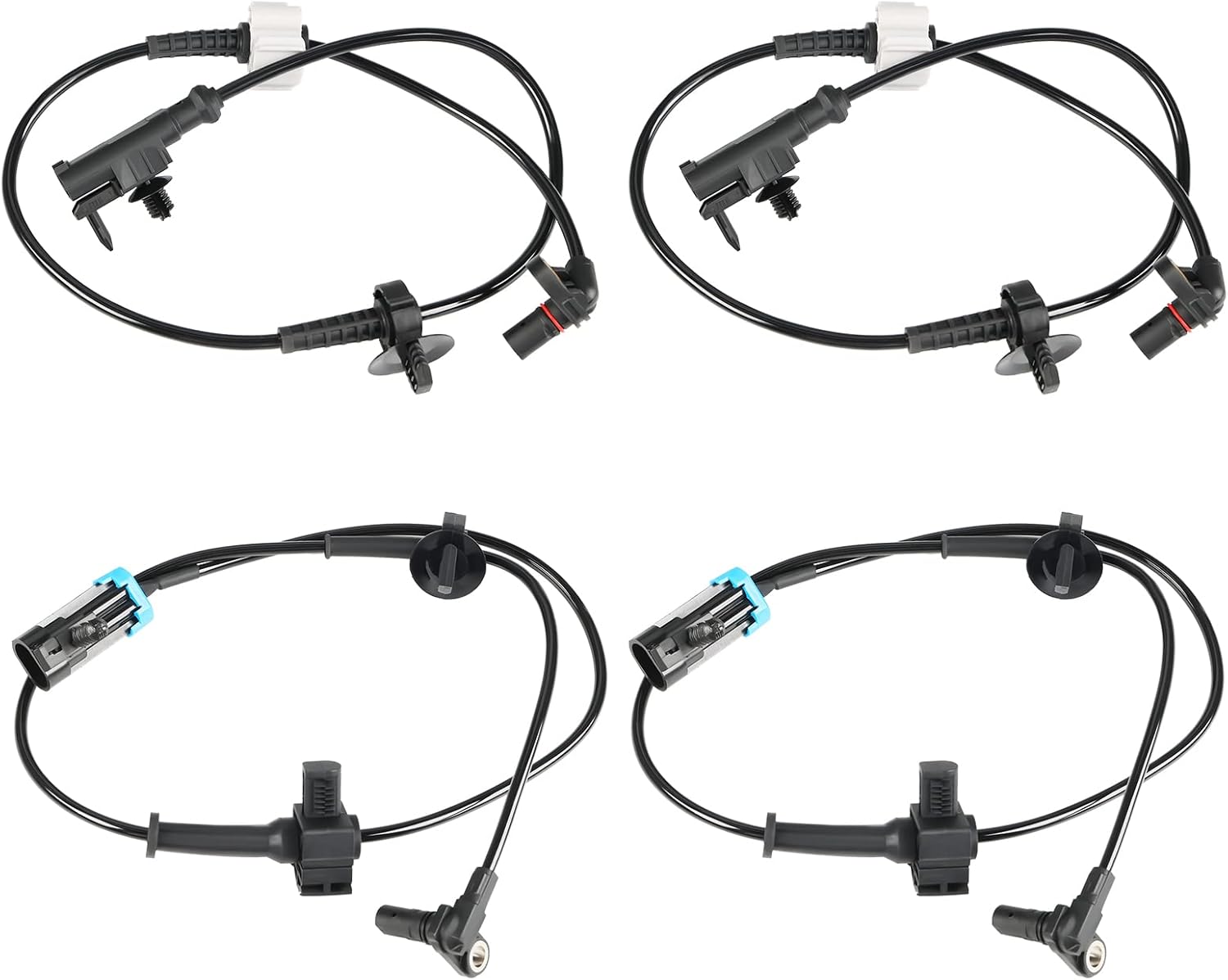 Amazon.com: WMPHE 4 Pcs ABS Wheel Speed Sensor Compatible with Chevy ...