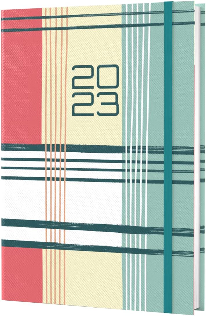 Collins Amara A6 Week To View 2023 Diary - Green (AM163.52-23 ...