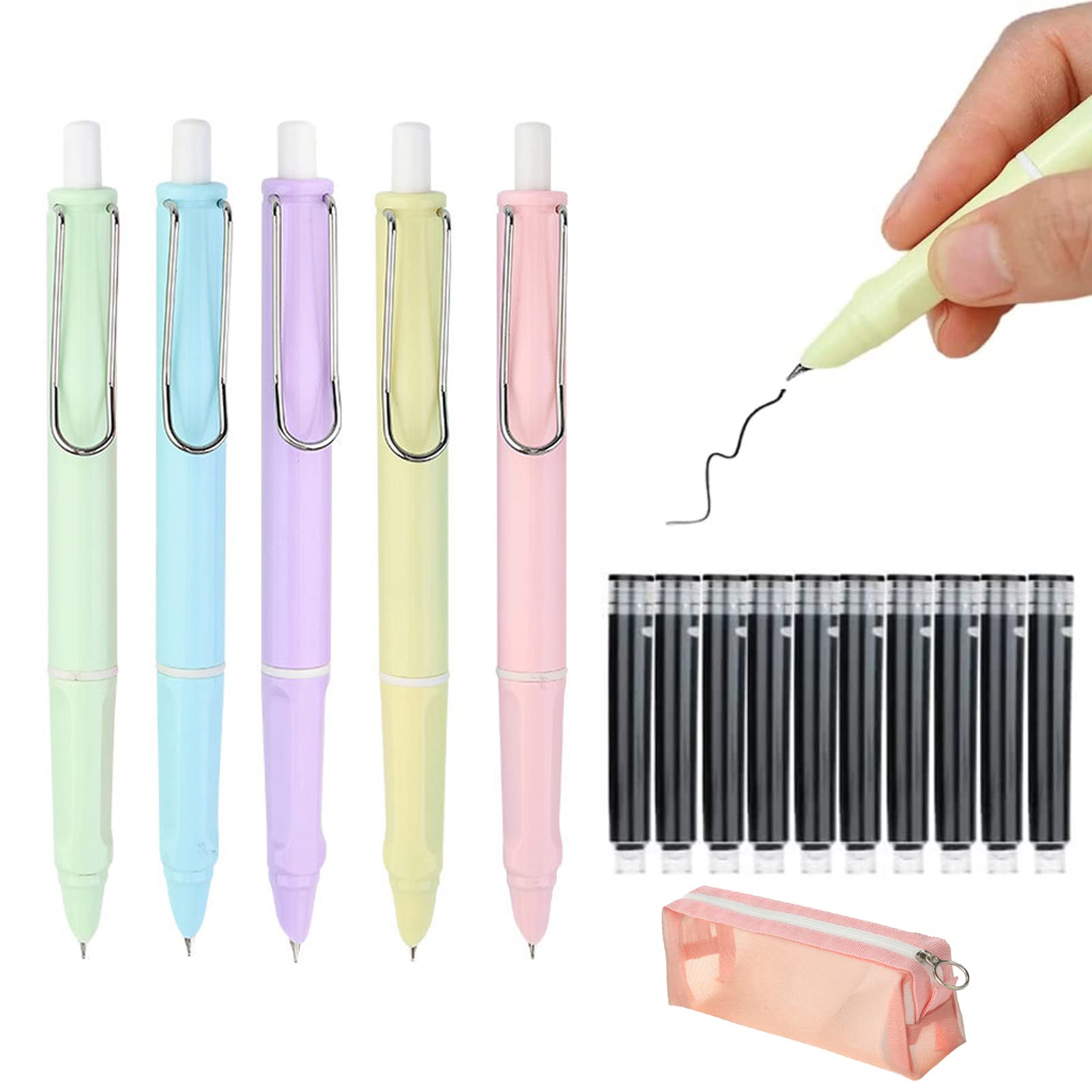 Amazon.com : Xeletu Retractable Fountain Pen - 2023 New Retractable ...