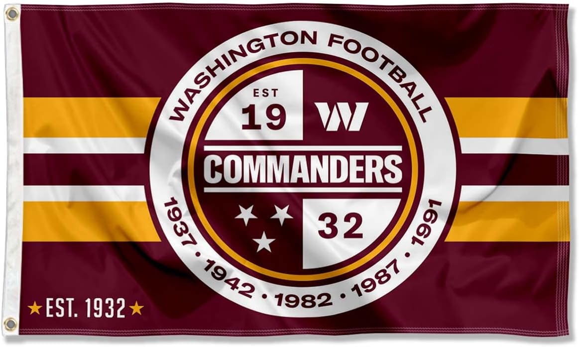 Amazon.com : WinCraft Washington Commanders Patch Button Circle Logo ...