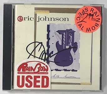 Eric Johnson Signed Autographed "Ah Via Musicom" CD Compact Disc ...