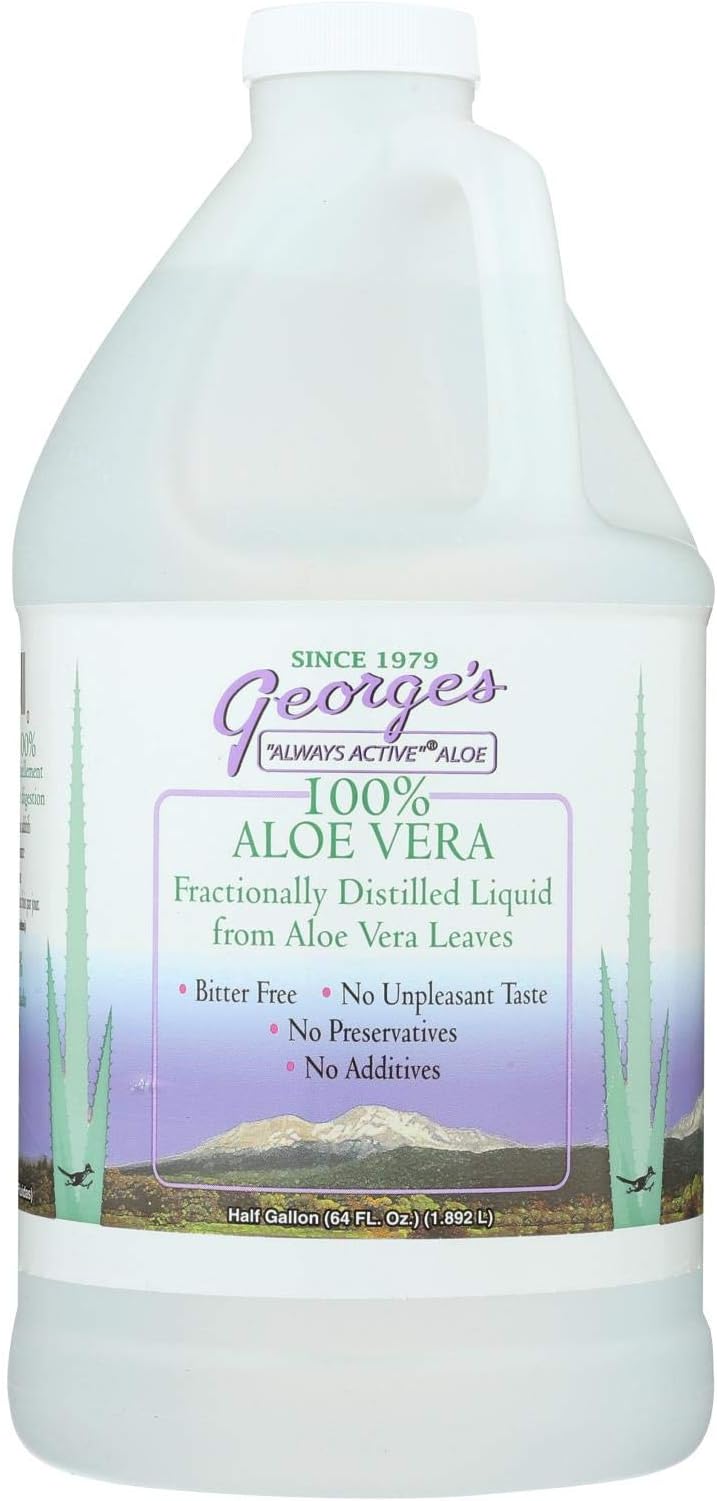 Amazon.com: George s Aloe Vera - 64 fl oz - Fractionally Distilled ...