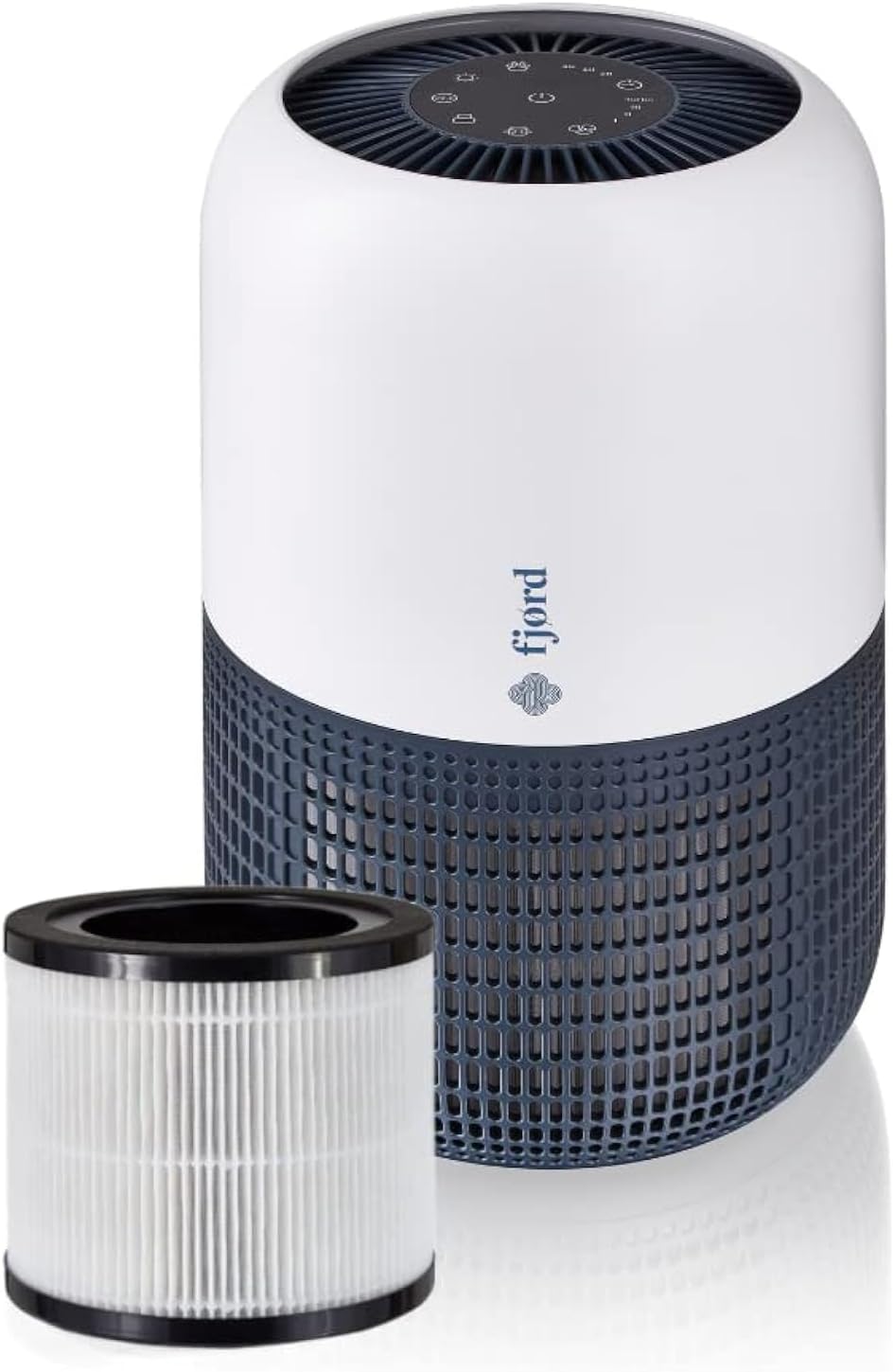 Fjord 3 Stage Pet Friendly Air Purifier for Bedroom - Quiet Operation ...