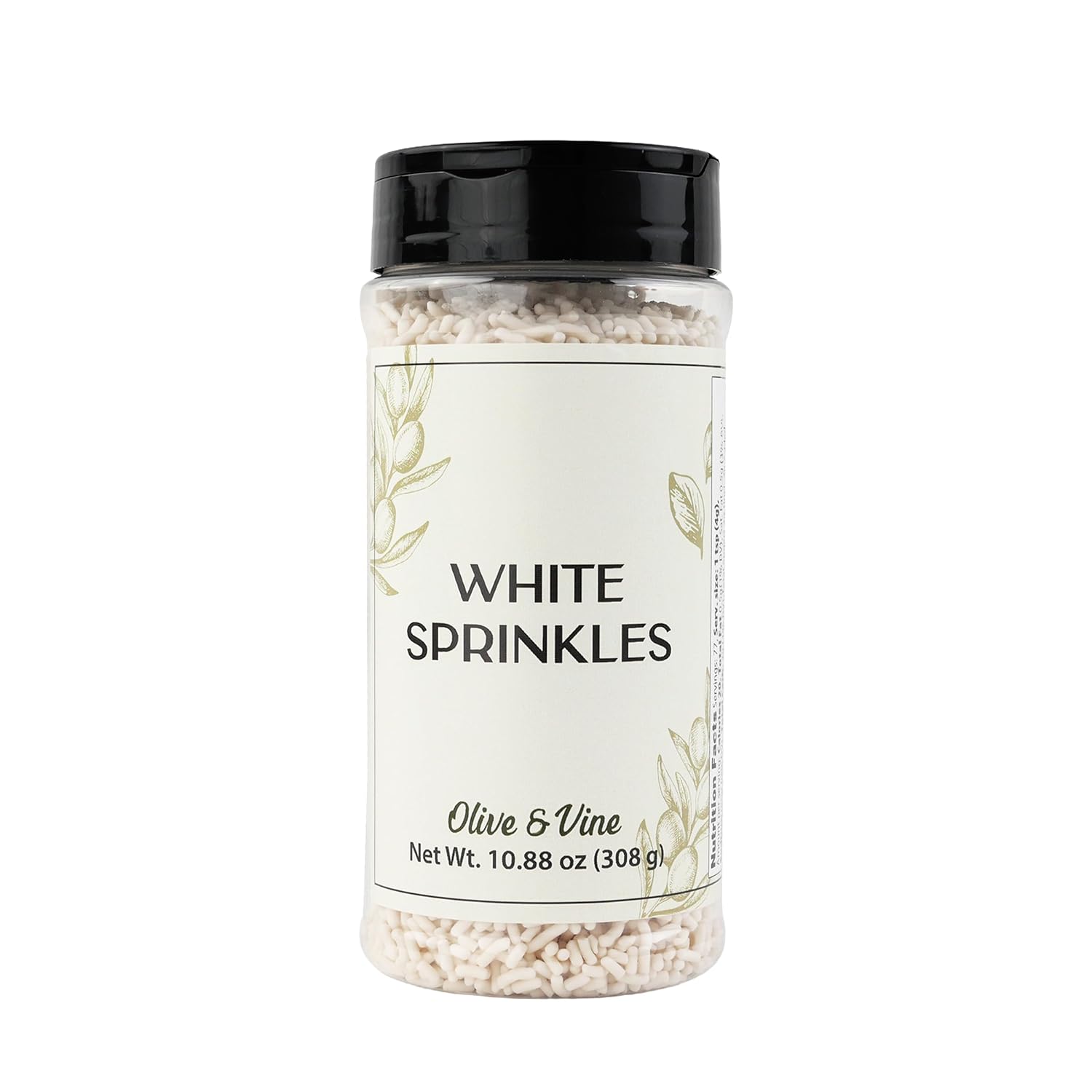 Amazon.com: Olive & Vine White Soft Sprinkles, Subtle Sweetness, For ...