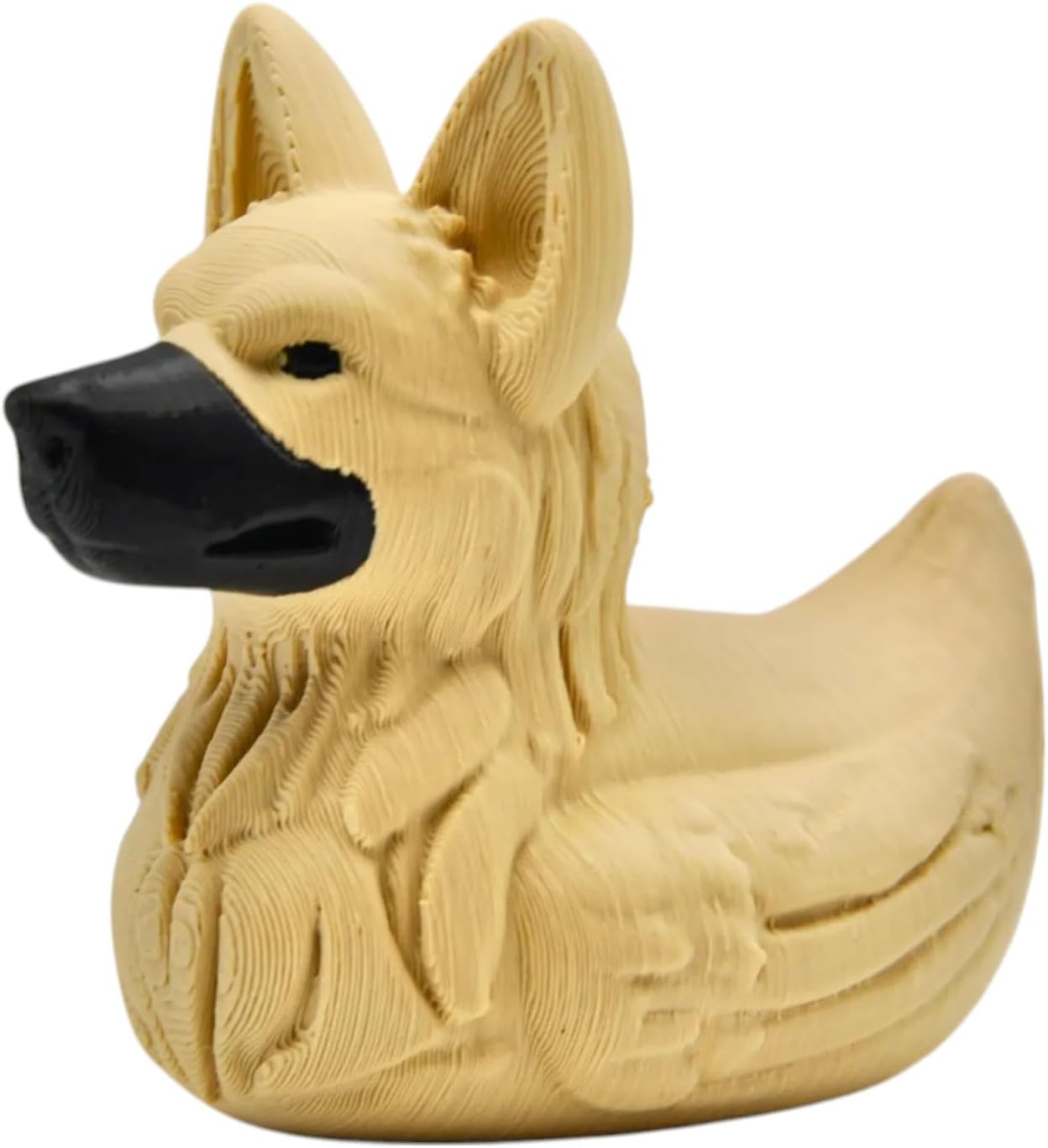 Amazon.com: German Shepherd Duck Figurine - Funny Collectible Ducks for ...