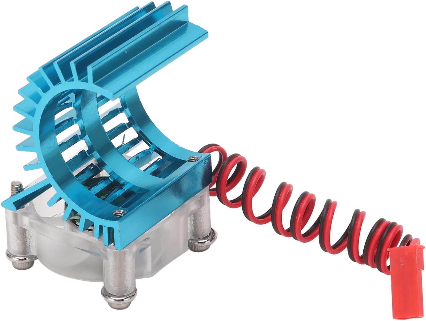 Engine Motor Heatsink with Cooling Fans, RC Electric Motor Heat Sink ...