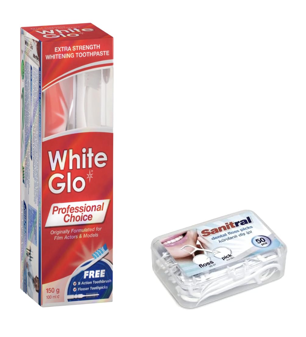 Amazon.com : White Glo Professional Choice Extra Strength Whitening ...