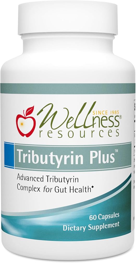 Amazon.com: Wellness Resources Tributyrin Plus Postbiotic Supplement ...