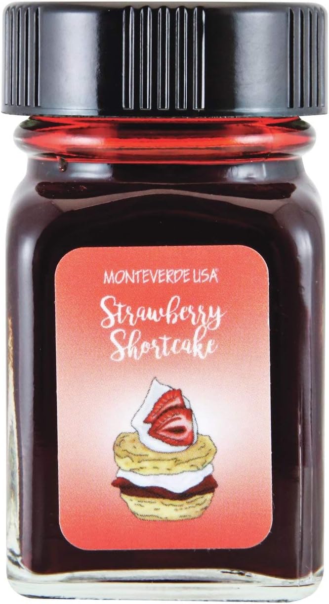 Amazon.com: Monteverde USA Sweet Life Fountain Pen Ink - Strawberry ...