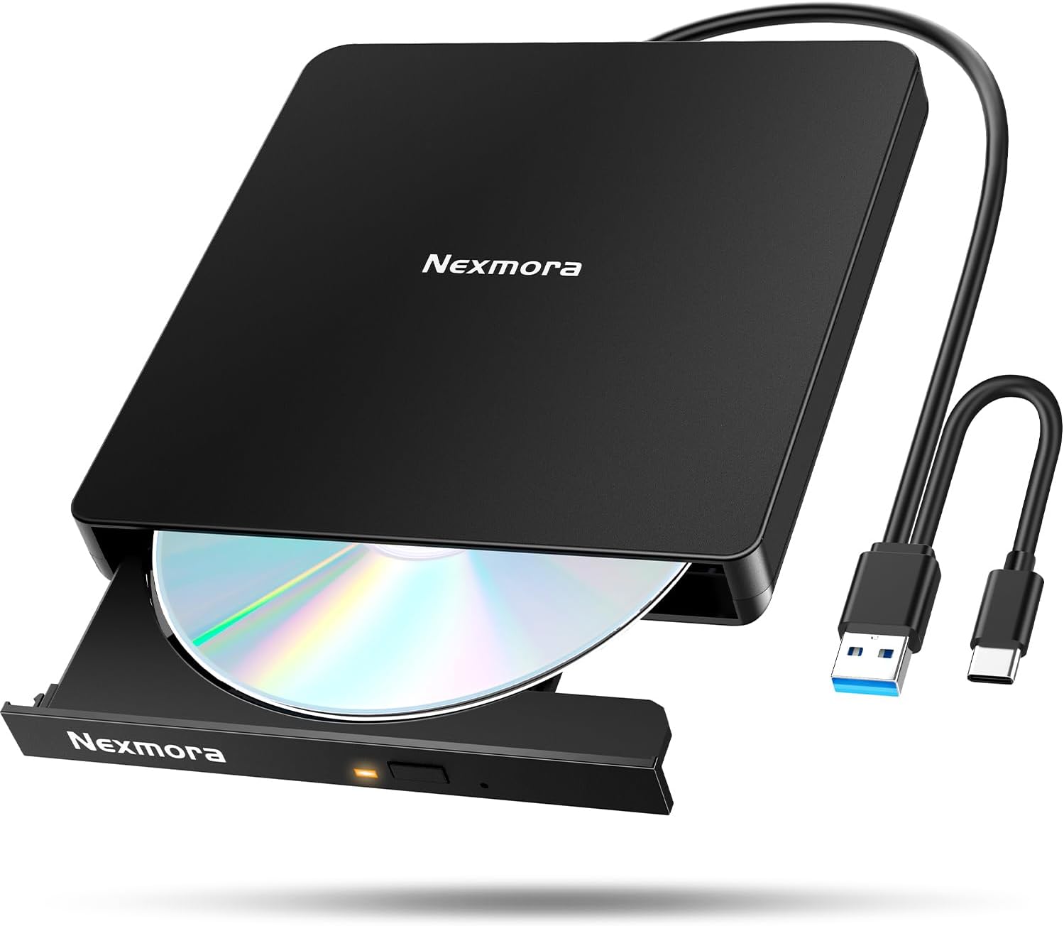 Amazon.co.jp: 【2025革新型・高速USB3.0対応】 CD DVDドライブ 外付け 静音 DVDプレーヤー 外付けDVD ...