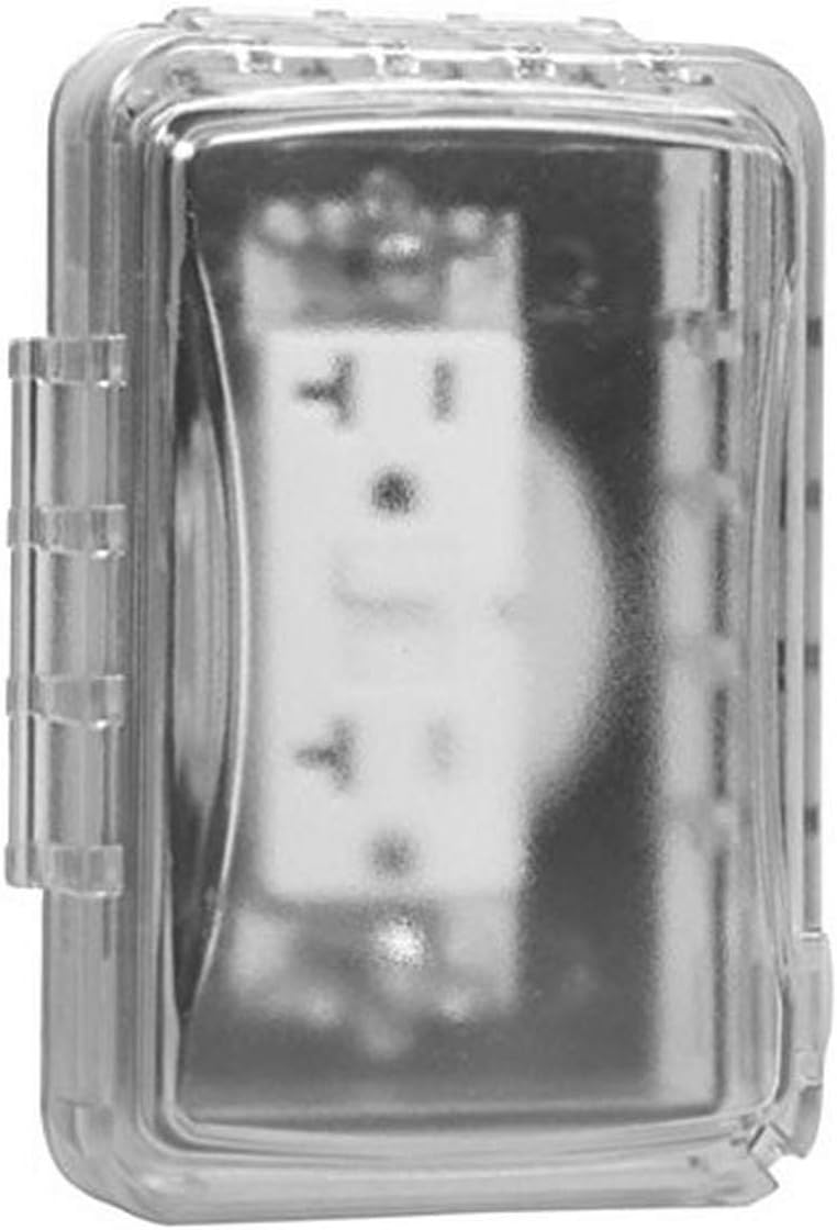 TayMac MM110C Weatherproof Single Outlet Outdoor Receptacle Cover, 5/8 ...