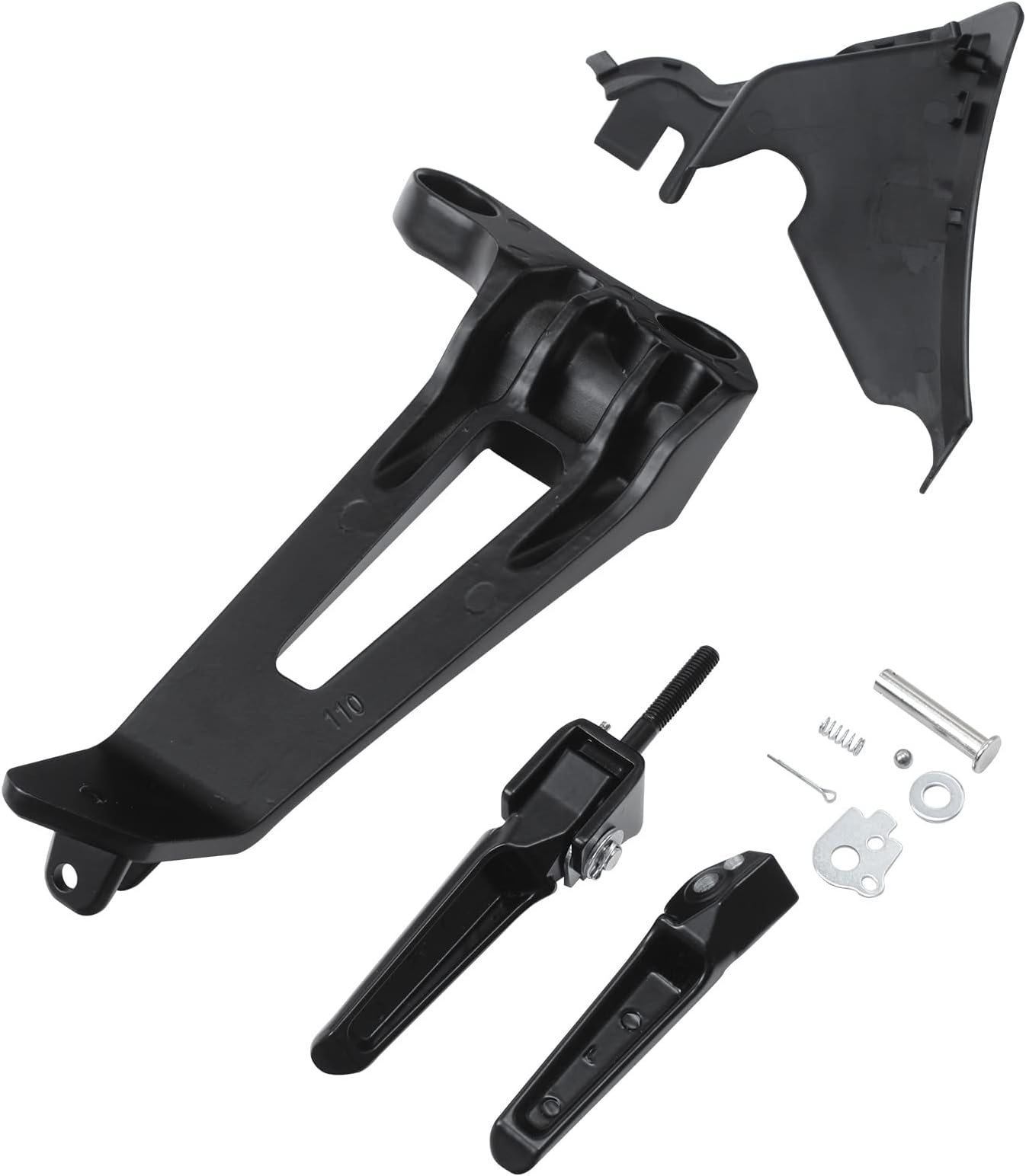 Amazon.com: Green-L Motorcycle Passenger Pillion Seat & Footpeg with ...