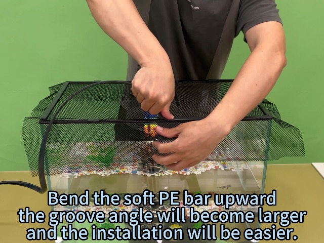 Watch DIY Magnetic fish tank protective net front on Amazon Live