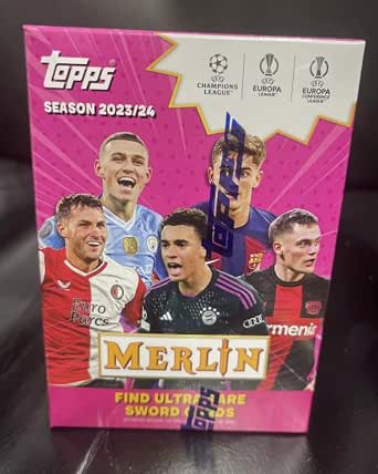 2023-24 Topps Merlin UEFA Club Champions League Europa Soccer Factory ...