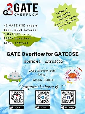 Buy GATE Overflow for GATE CSE 2022 Volume 1 (GATE Previous Year Aptitude Questions across all ...