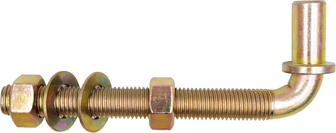 Amazon.com: ZUIWAN 1PCS 6” Heavy Duty J-Bolt Gate Hinge for Chain Link ...