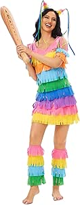 Amazon.com: Pinata Costume Women - Funny Woman Halloween Costume Onesie ...