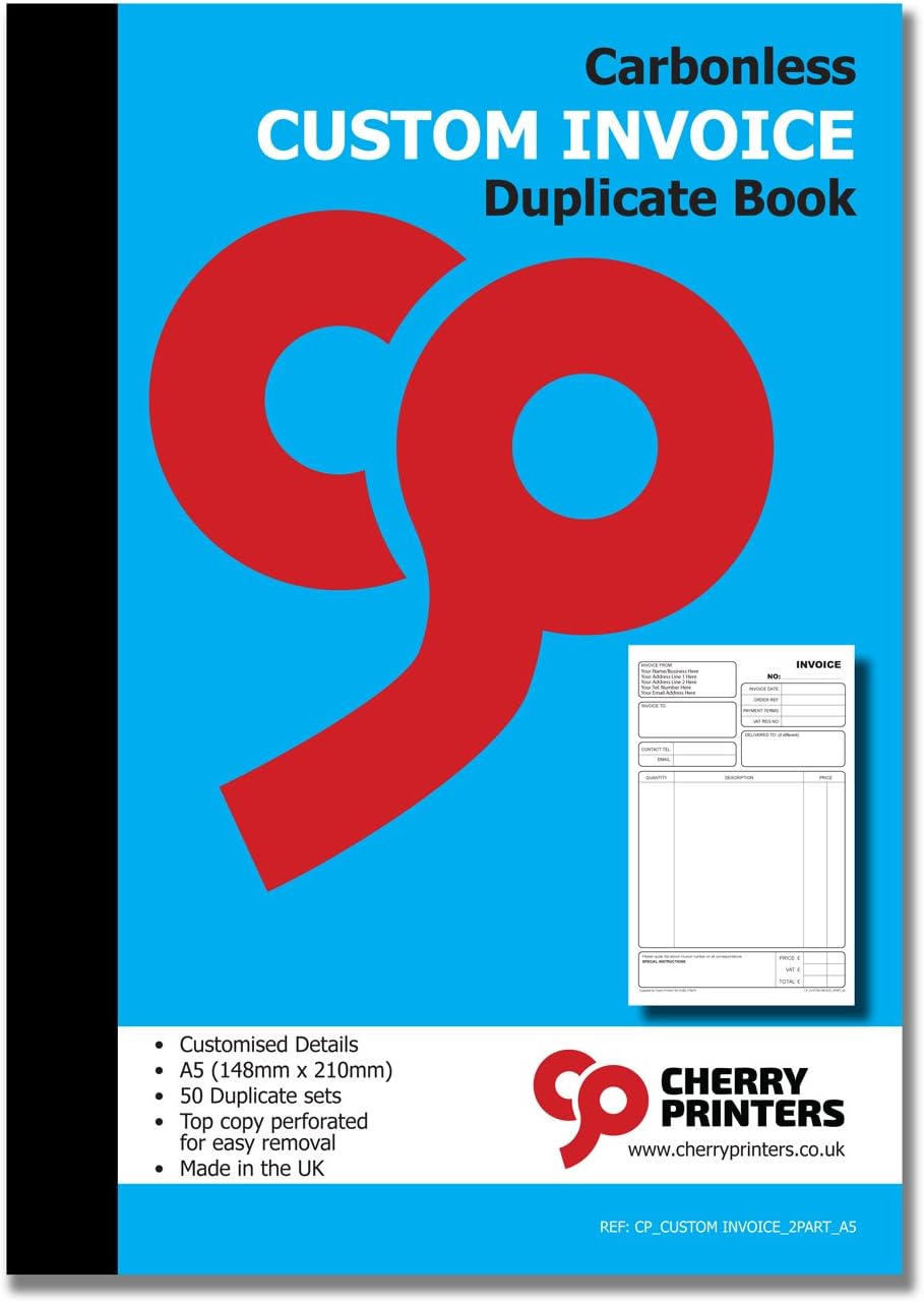 Ocean Pads Sales Order Book Duplicate A5 50 Sets Carbonless (69745 ...