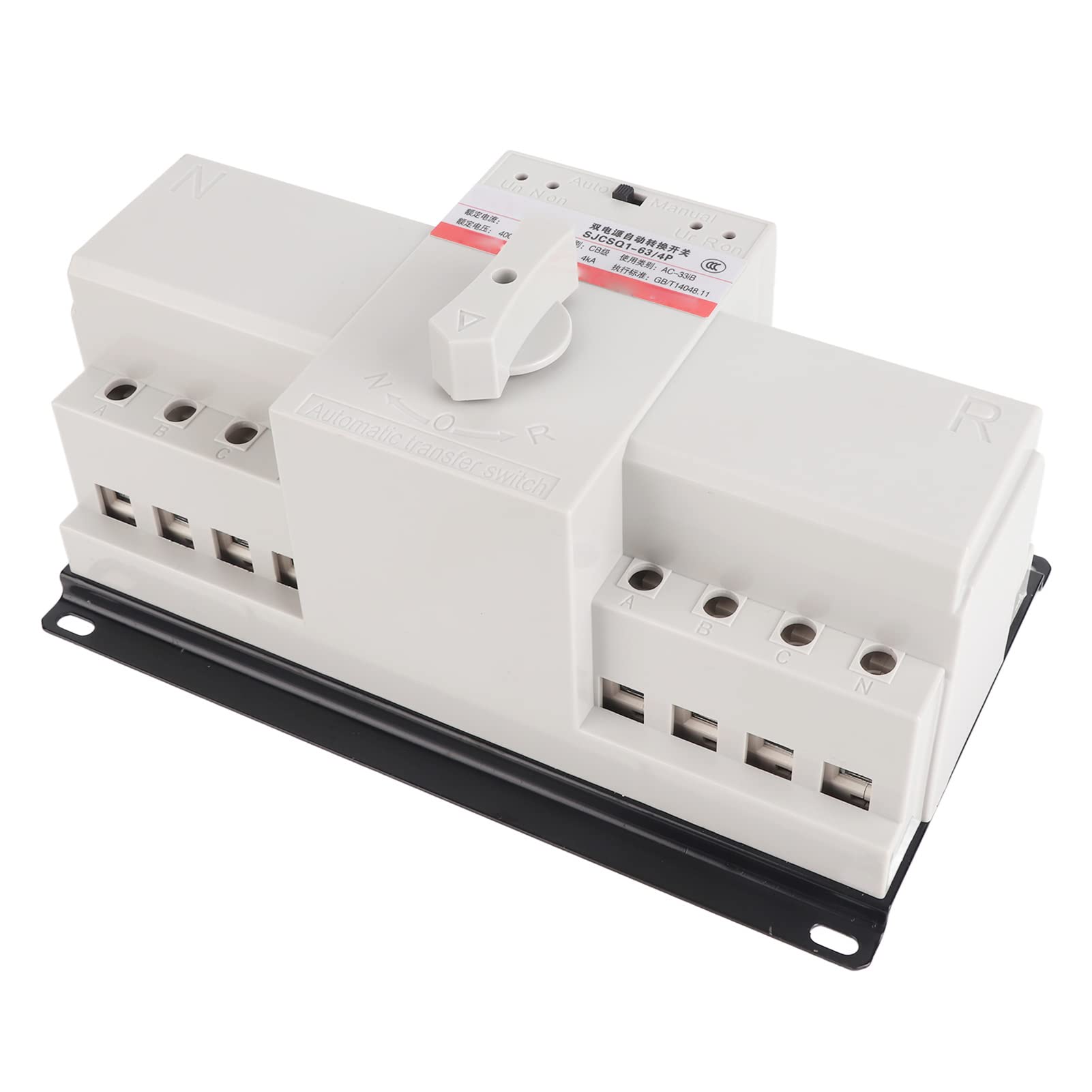 Buy Automatic Transfer Switch 400VAC 63A 4KA Dual Power Circuit Breaker ...