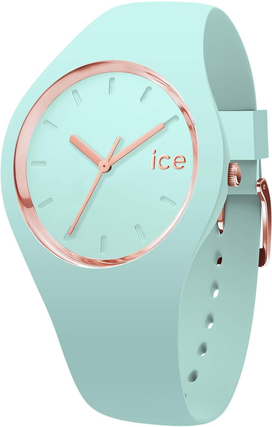 ICE-WATCH - Ice Duo Chic Aqua Coral - Women's Wristwatch With Silicon ...
