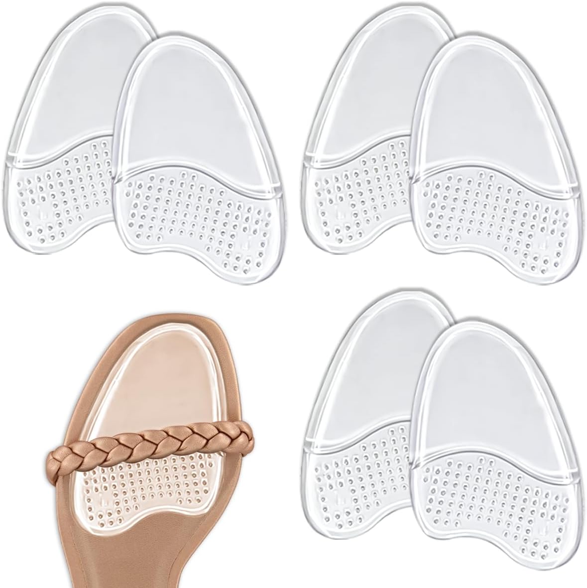 Amazon.com: Beautulip Ball of Foot Cushions, High Heel Inserts for ...