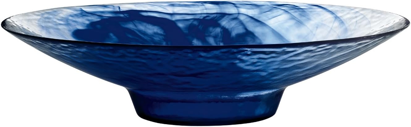 Amazon.com | Bormioli Rocco Murano Centerpiece Plates, Blue, Set of 6 ...