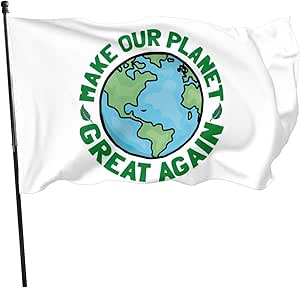 Amazon.com : The Earth Day Garden Flag 3x5 Ft Decor Outdoor Banner Sign ...