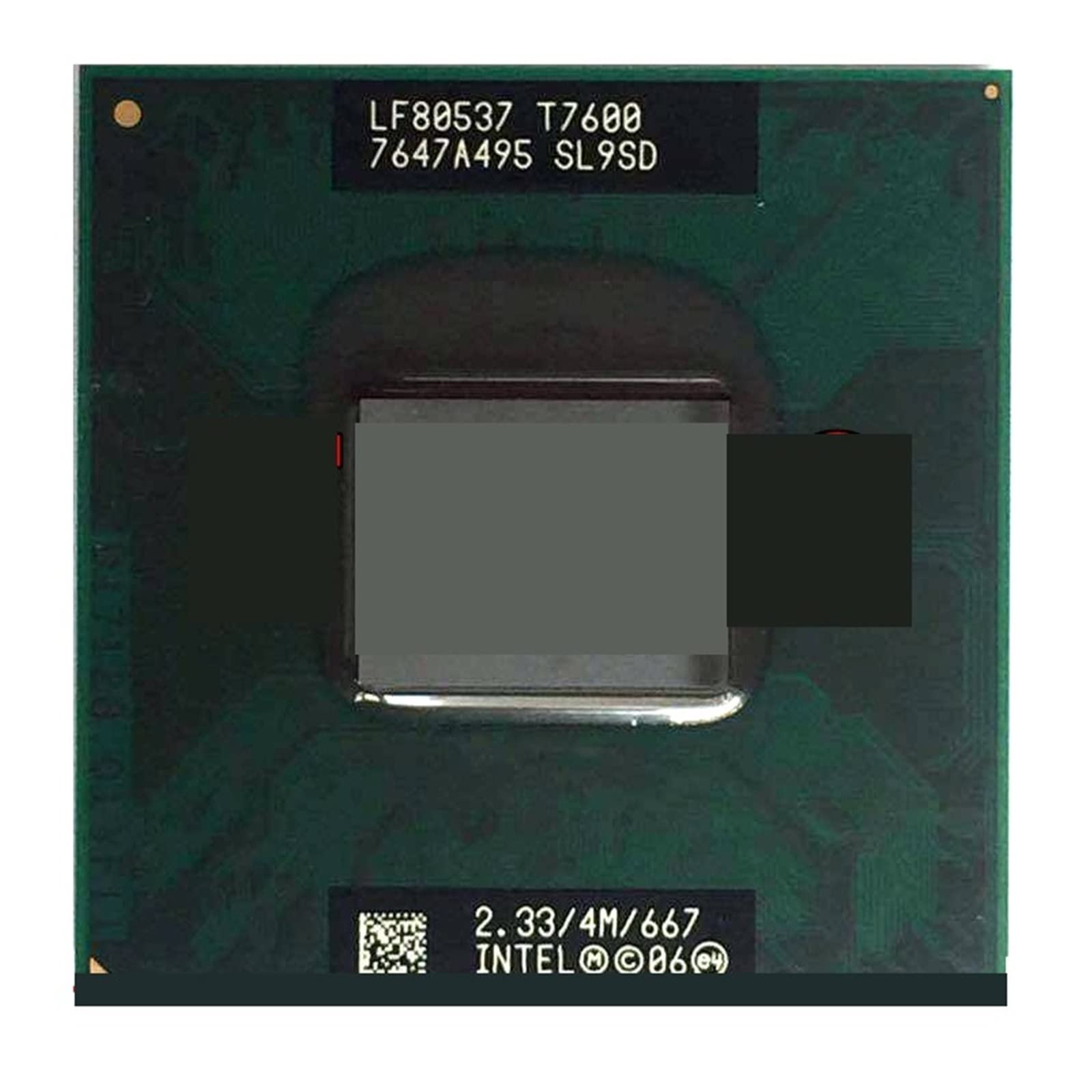 T7600 Socket M T7600 Intel Core 2 Duo 2.33 GHz SL9SD Dual Core Socket