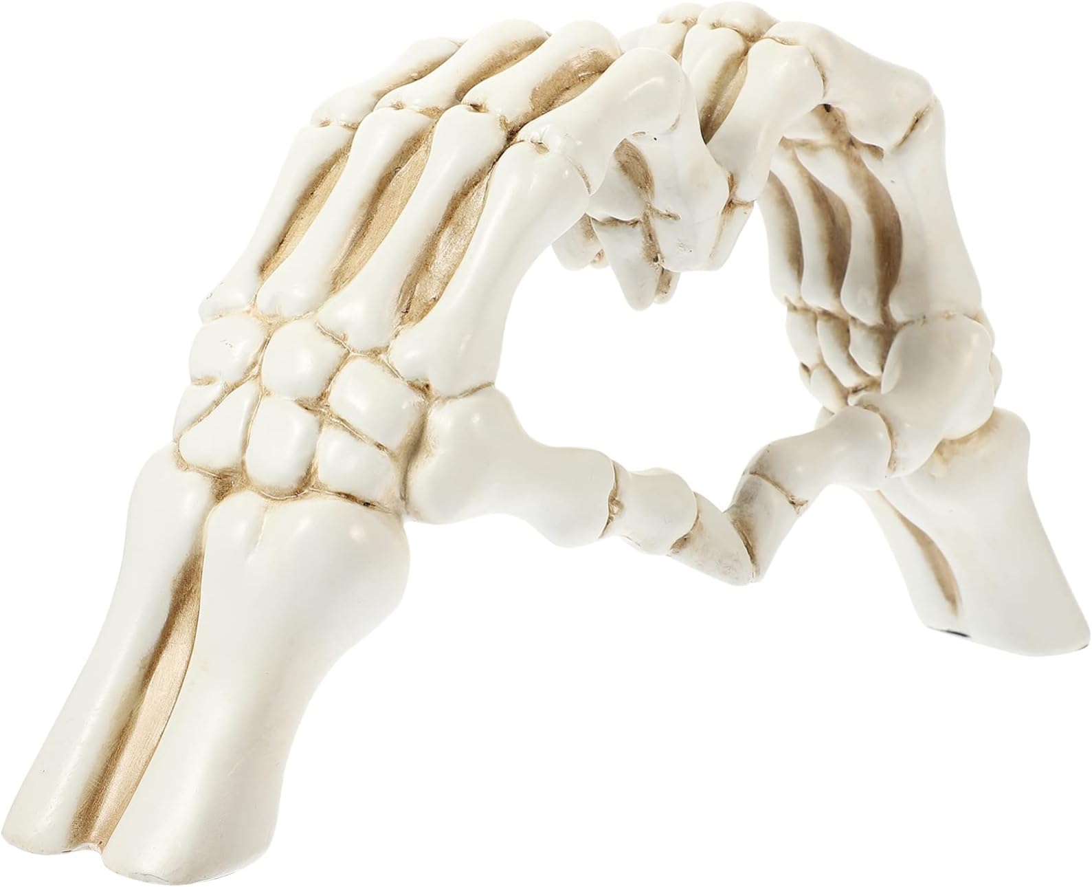 Amazon.com: Black Hand Gesture Desk Statues Love Ornaments,Skull Couple ...