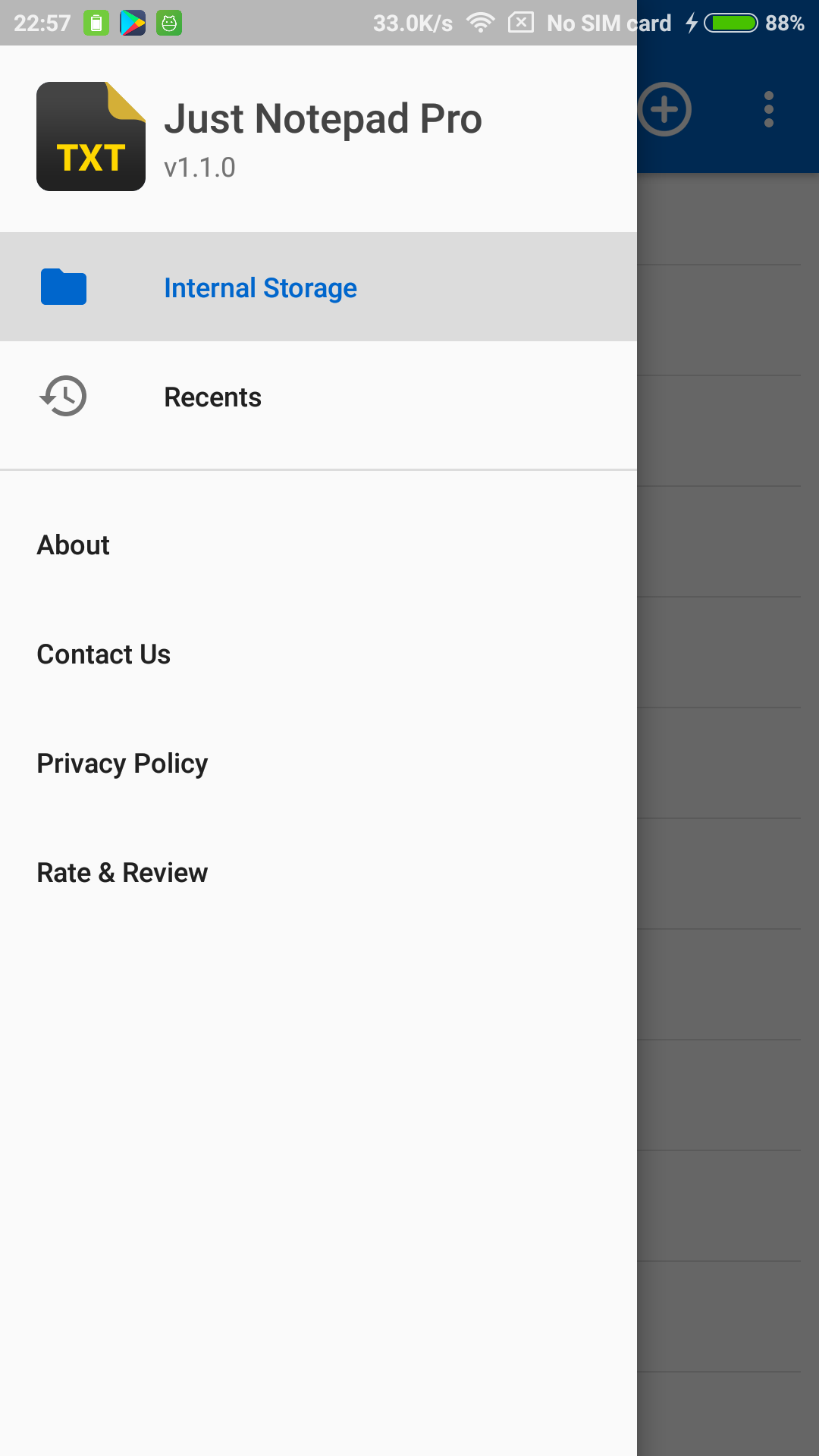 Just Notepad Pro - Simple Notepad w/ File Browser - App on Amazon Appstore