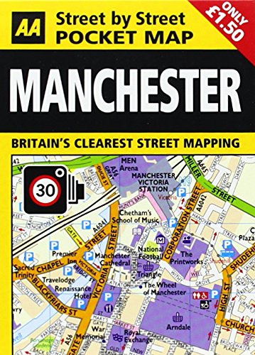 Pocket Map Manchester (AA Street by Street): Amazon.co.uk ...