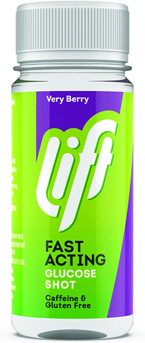 LIFT Gluco Juice Berry Flavour 59ml - Proteinreich - 1x60ml Flasche ...