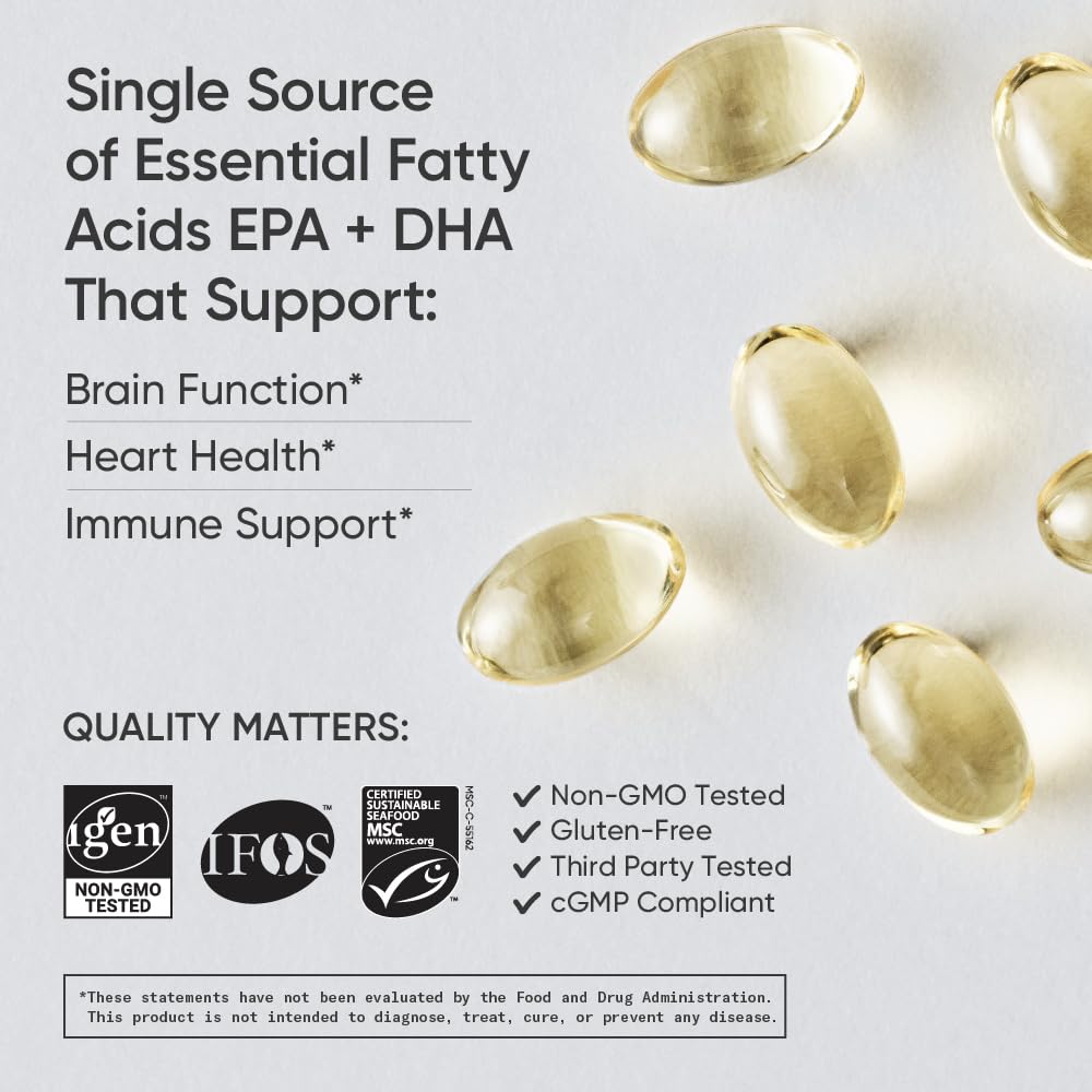 Snapklik.com : Sports Research Fish Oil Mini-Softgels - Easy To Swallow ...