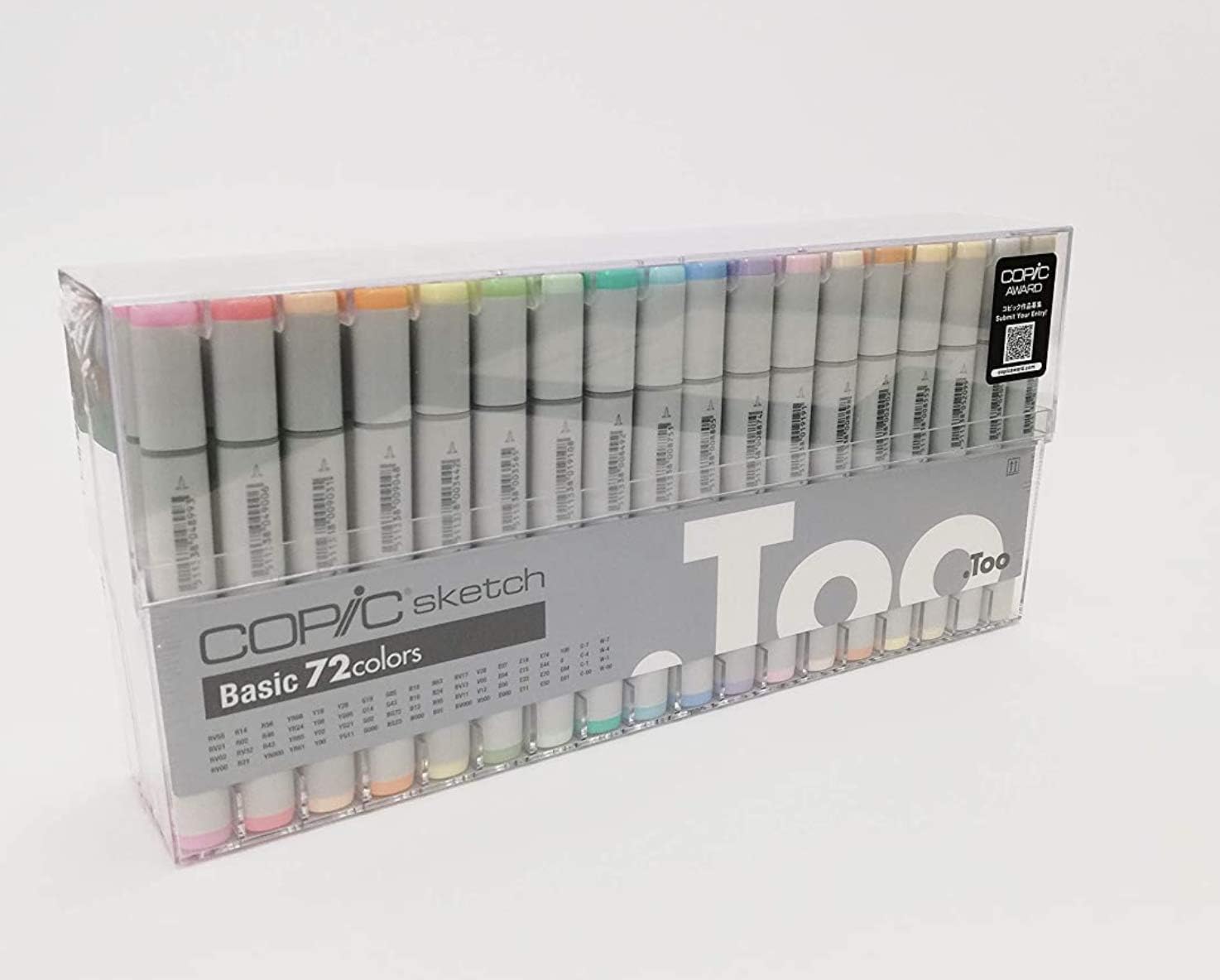 Amazon.com : Copic Sketch Basic 72 Color Set : Arts, Crafts & Sewing