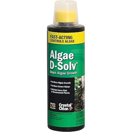 Amazon.com: CrystalClear Algae D-Solv Pond Algae Control Treatment, for ...