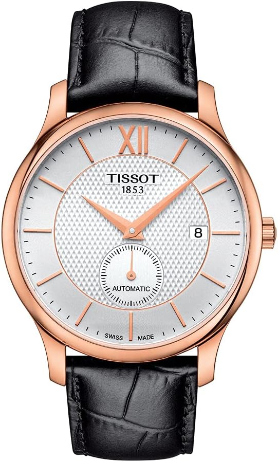 Tissot Relógio masculino Tradition com caixa de aço inoxidável 316L ...