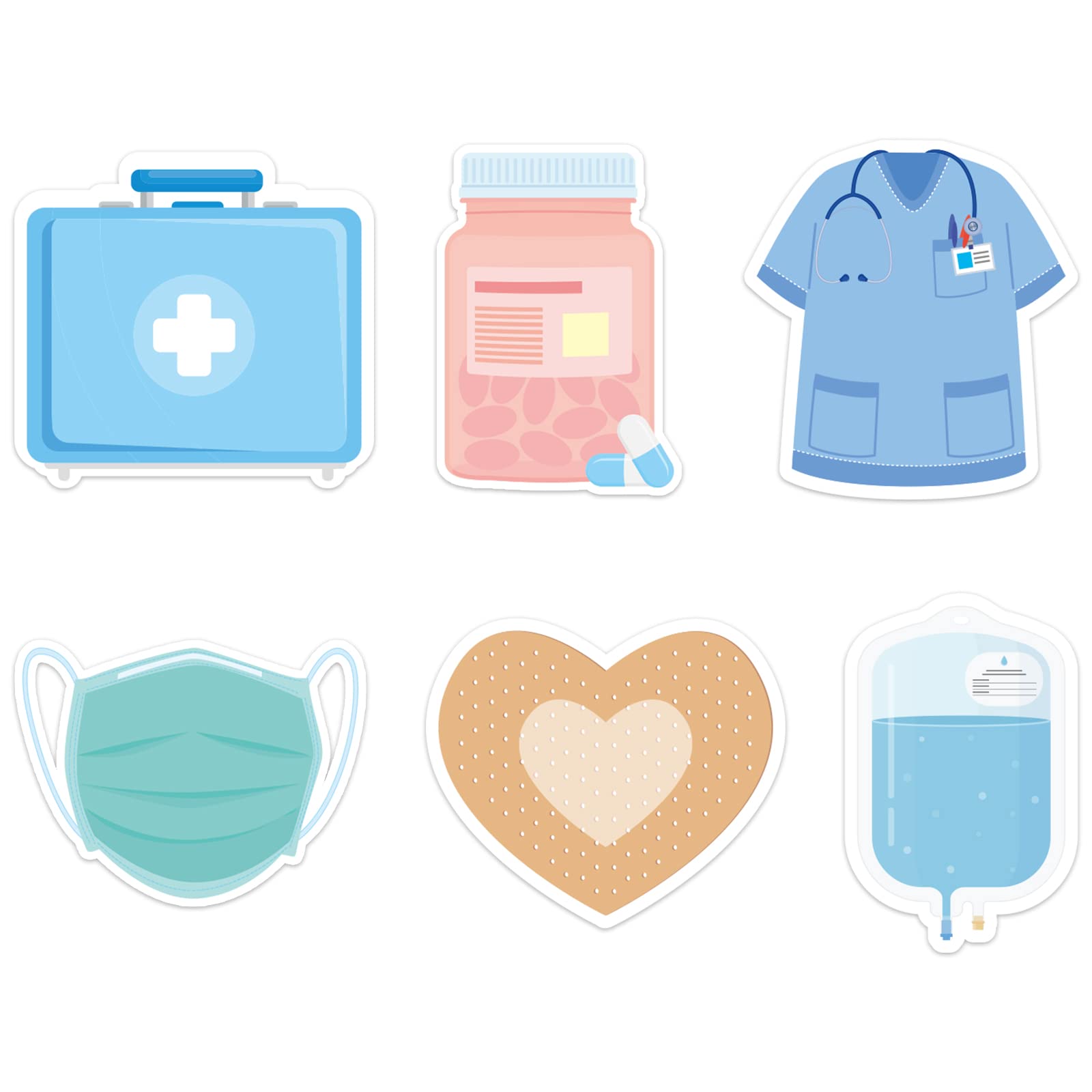 Amazon.com : 30 Pack 600 Sheets Nurse Sticky Notes Doctors Medical ...