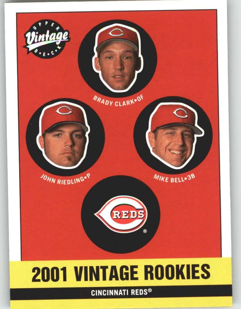 Amazon.com: 2001 Upper Deck Vintage #369 Brady Clark / John Riedling ...